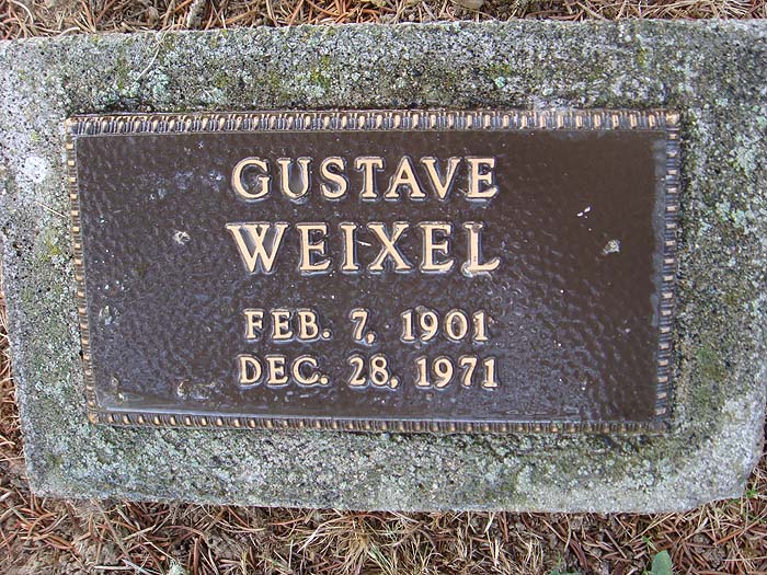 Weixel, Gustave – Quilcene Cemetery