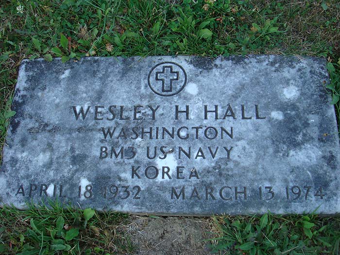 Hall, Wesley H – Quilcene Cemetery