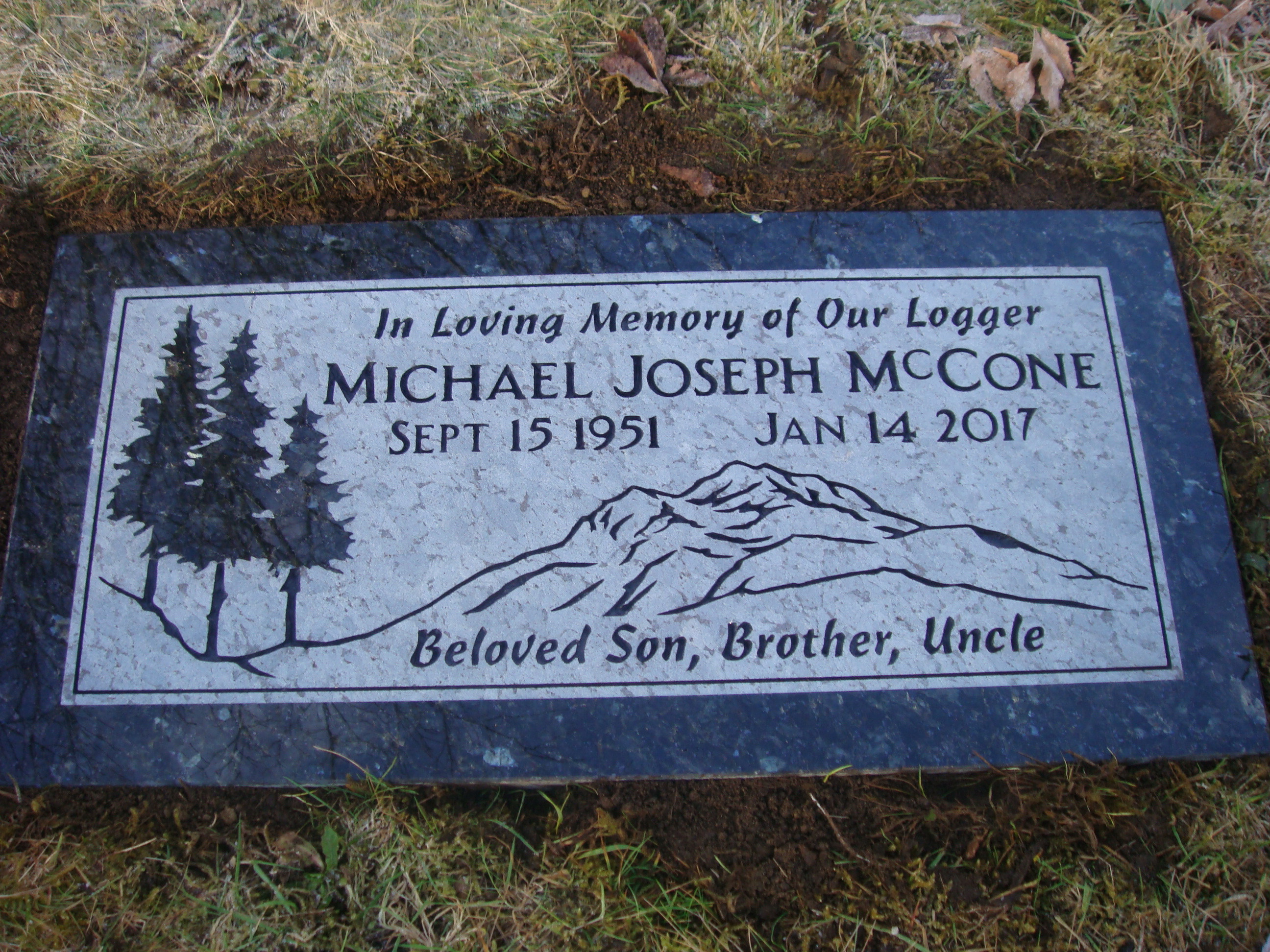 McCone, Michael Joseph – Quilcene Cemetery