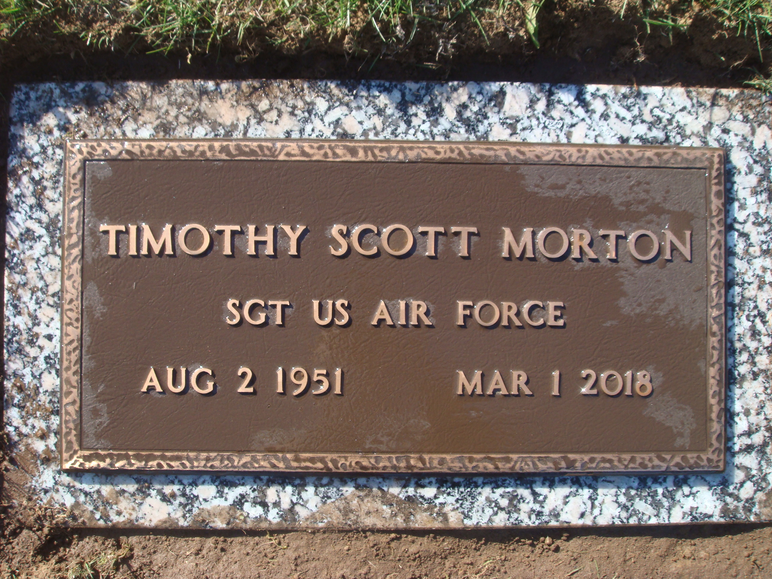 Morton, Timothy Scott – Quilcene Cemetery