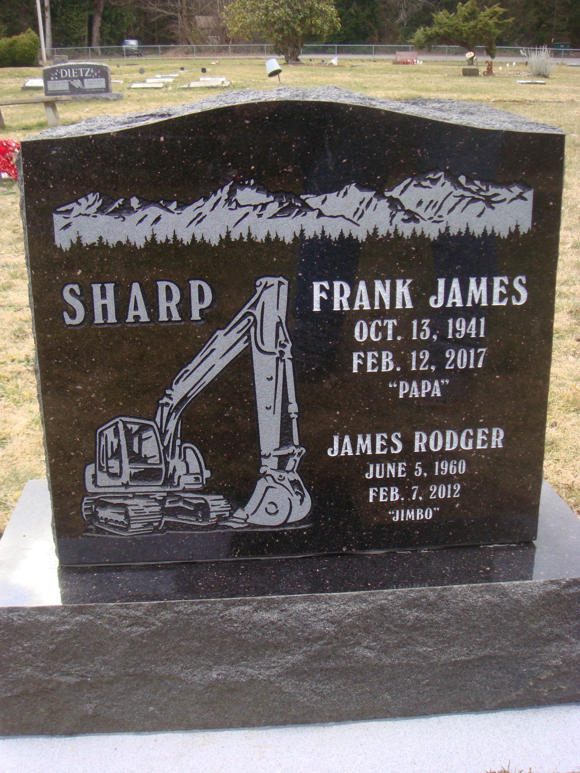 Sharp, Frank James – Quilcene Cemetery