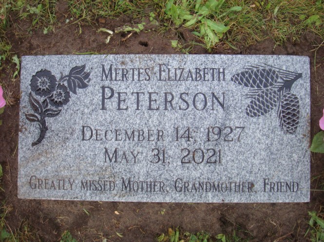 Peterson, Mertes Elizabeth – Quilcene Cemetery